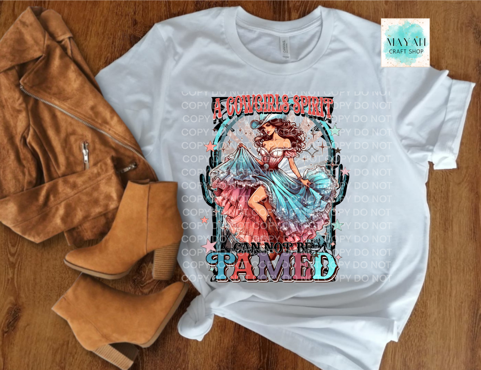 Cannot Be Tamed Shirt | Mayan Craft Shop