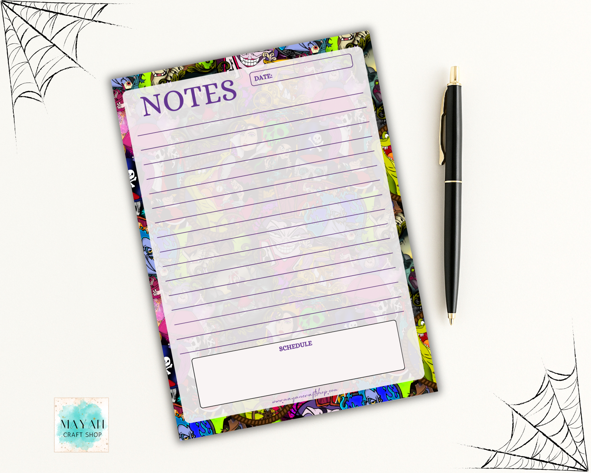 Good To Be Bad Notepad | Mayan Craft Shop