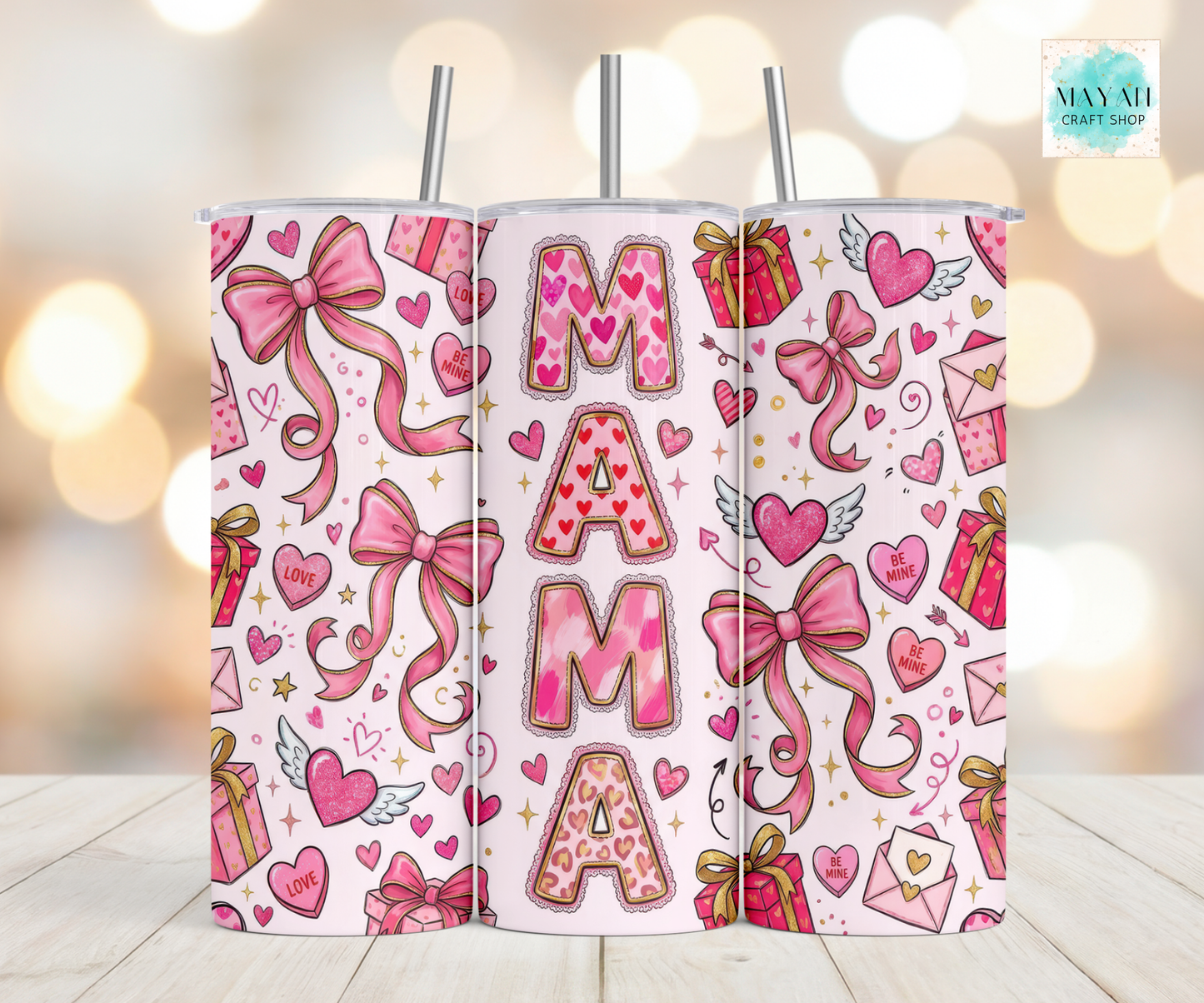 Mama Valentine's Tumbler | Mayan Craft Shop